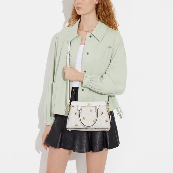 Coach | Bags | Nwt Coach Outlet Mini Darcie Carryall In Signature ...